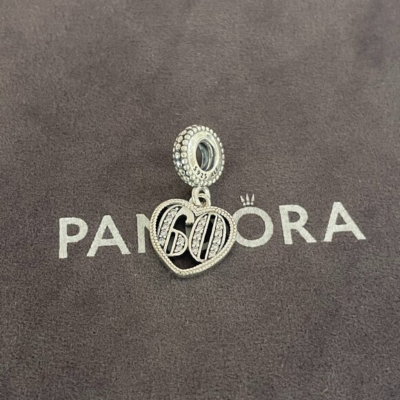 Pandora | Jewelry | Pandora 6th Celebration Dangle Charm | Poshmark